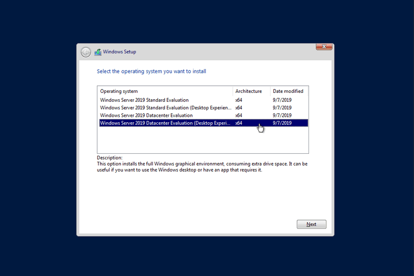 Cara Install Windows Server 2019 — Taufik Crisnawan S